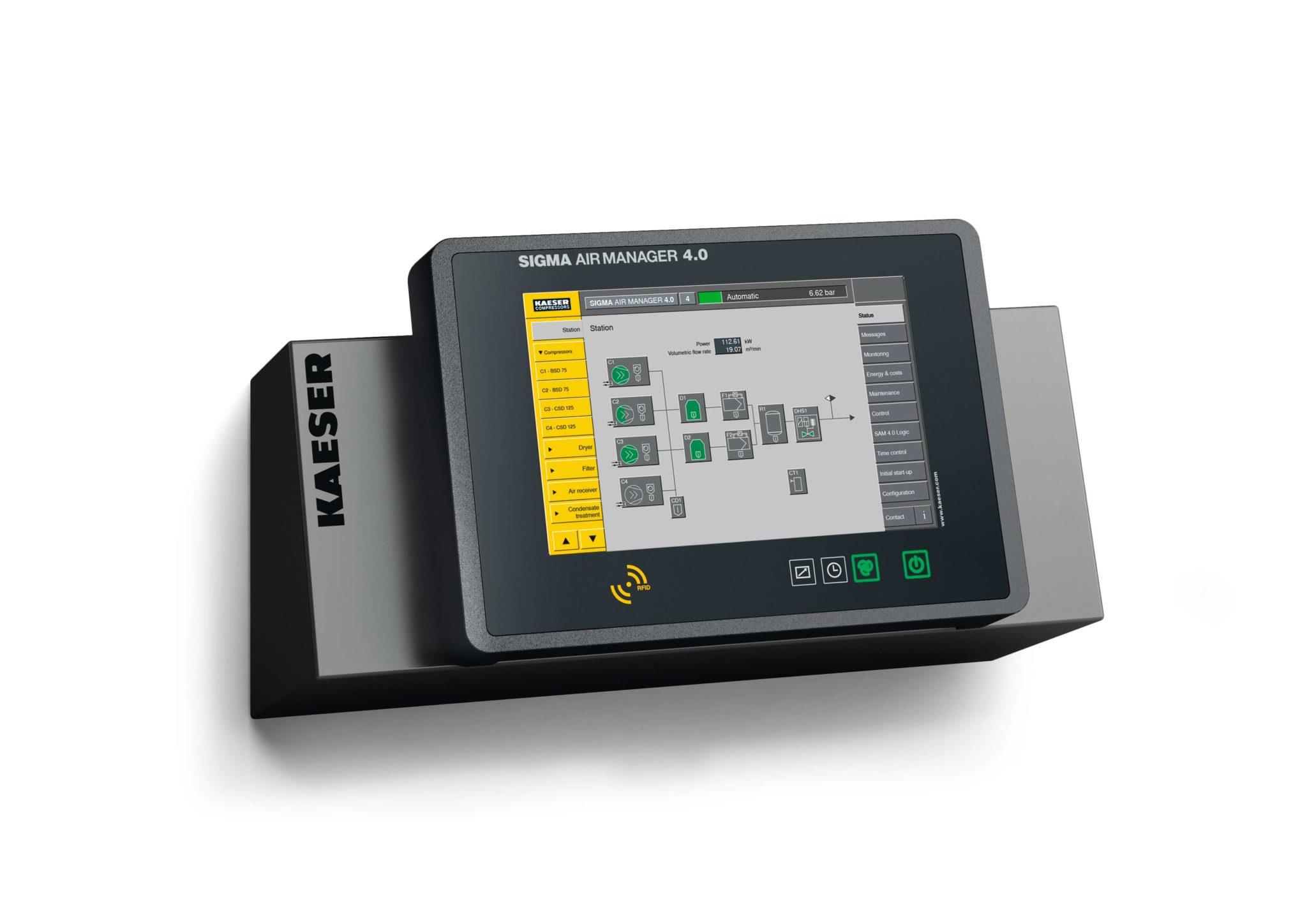 Steuerung - Druckluftzentrale Bamberg